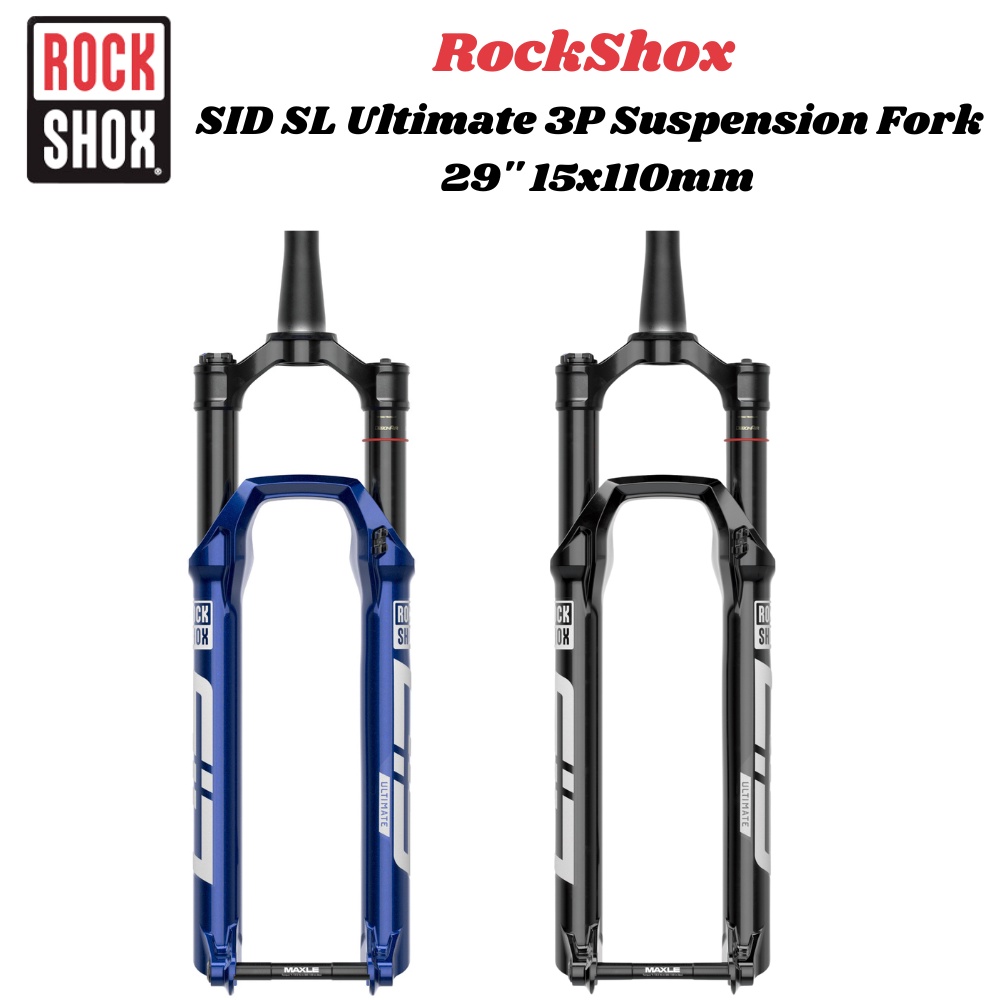 RockShox SID SL Ultimate 3P Suspension Fork 29'' 15x110mm Blue black ...