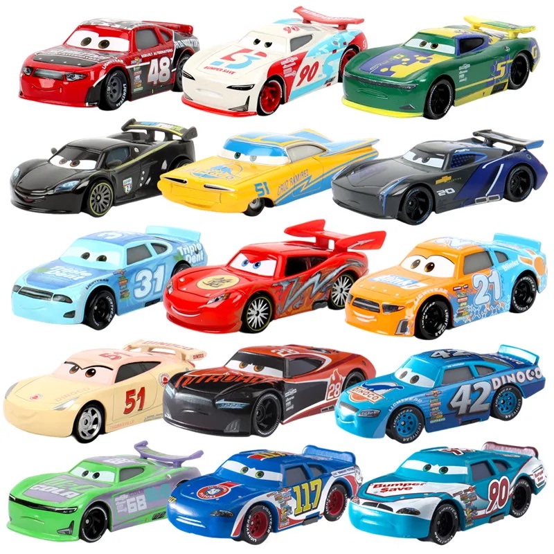 Pixar Car 3 Die Cast Metal Alloy Toy Car For Kids, Lightning McQueen ...