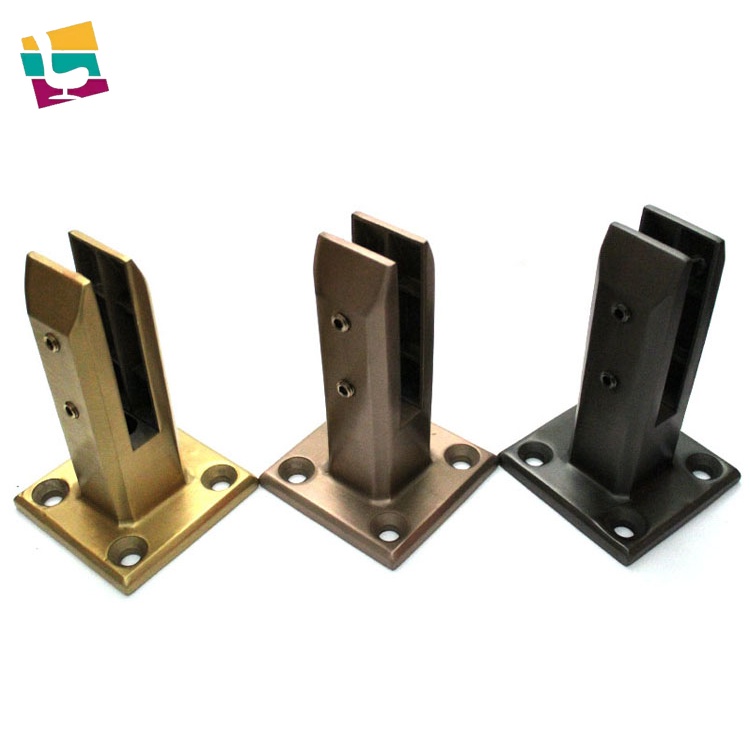 304 stainless steel glass column square seat glass clamping column ...