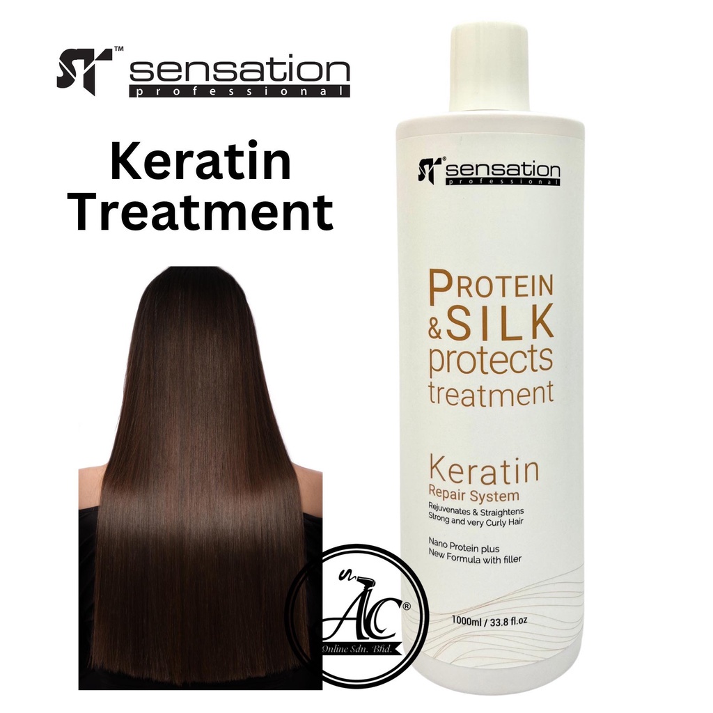ST Sensation Protein & Silk Protects Treatment Keratin Repair System ...