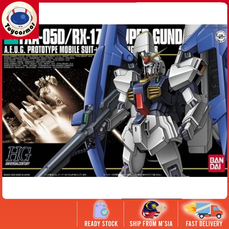 Bandai [035] HGUC 1/144 RX-178+FXA-05D Super Gundam Model Kits for Boys | Shopee Malaysia