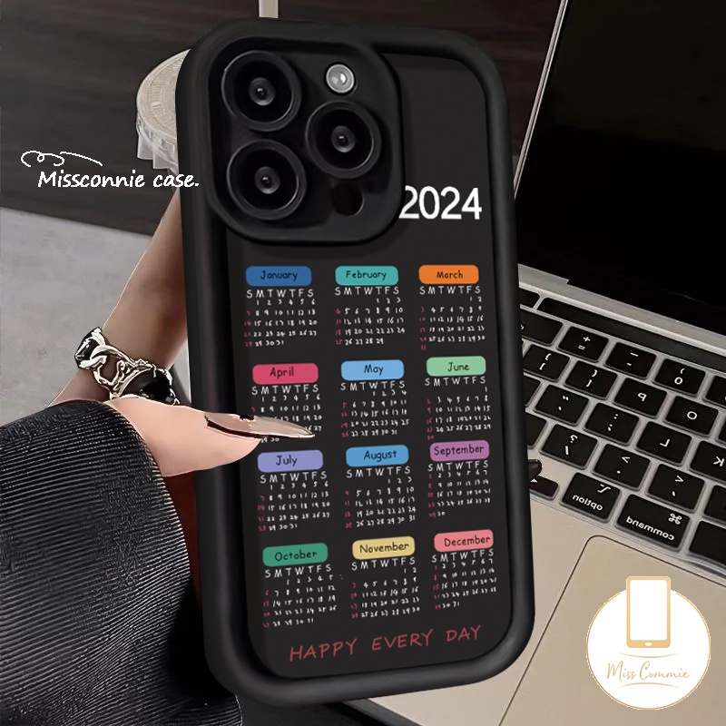 2024 Calendar Case for VIVO Y17s Y03 Y15s Y18 Y20 Y21s Y27 Y21 Y36 Y27s ...