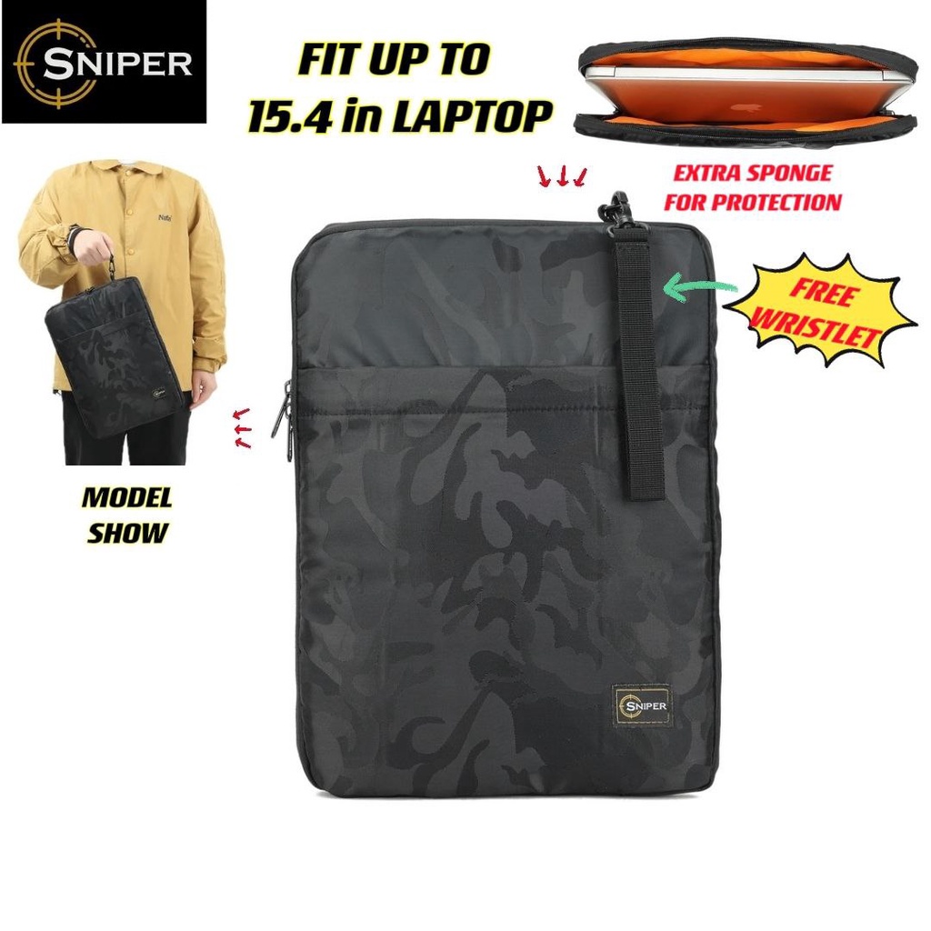 SP069) [UP TO 15.4 IN] High Quality Thicken Japan Design Sniper Bag ...