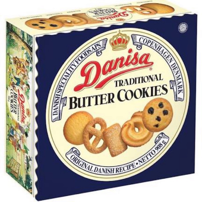 Danisa Premium Butter Biscuits Genuine Tin Box 200g - 454g - 681g ...