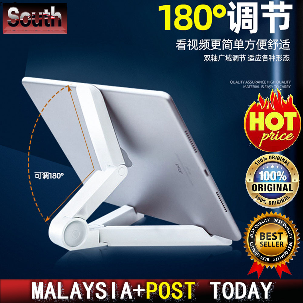For Smart Phone Tablet Stand Folding Triangle Tablet Stand Desktop Base ...