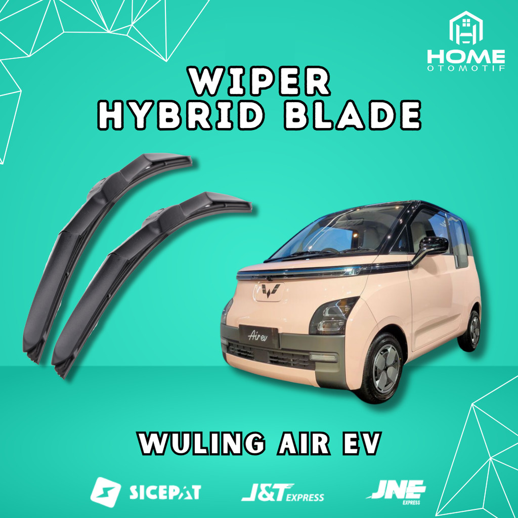 Hybrid Blade Model Car Wiper - Wuling Air EV (2Pcs) 1 Set Left Right ...