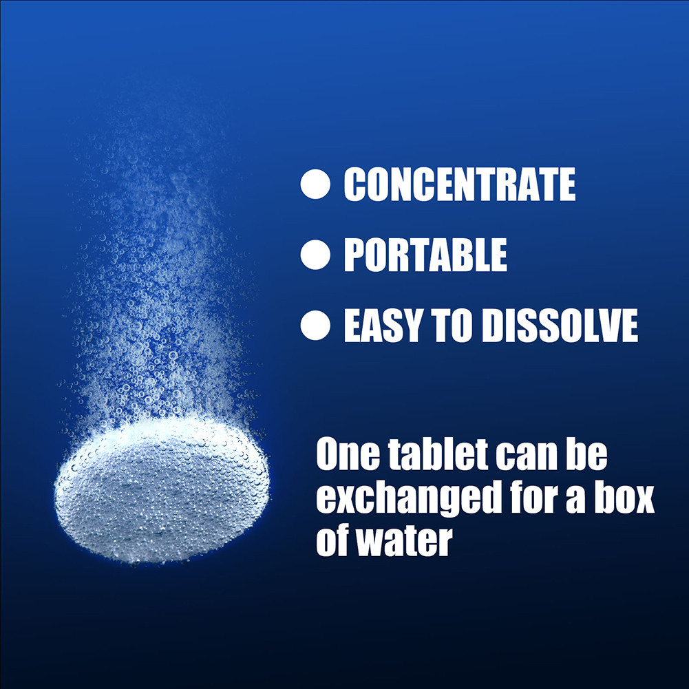 50 Pieces Car Windshield Glass Concentrated Washer Tablets Solid Car ...