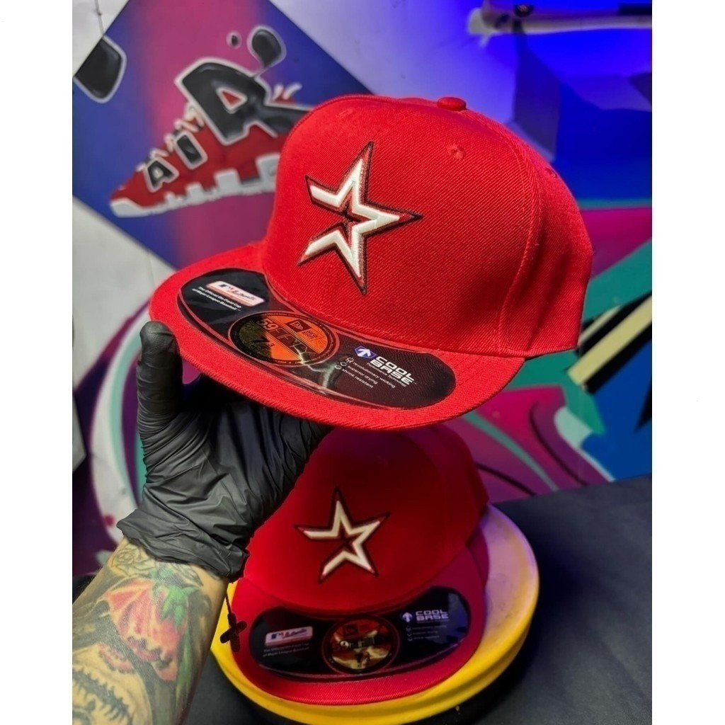 MLB Houston stars 59f.i. Fty in the field hat fit men n.ew. It was ...