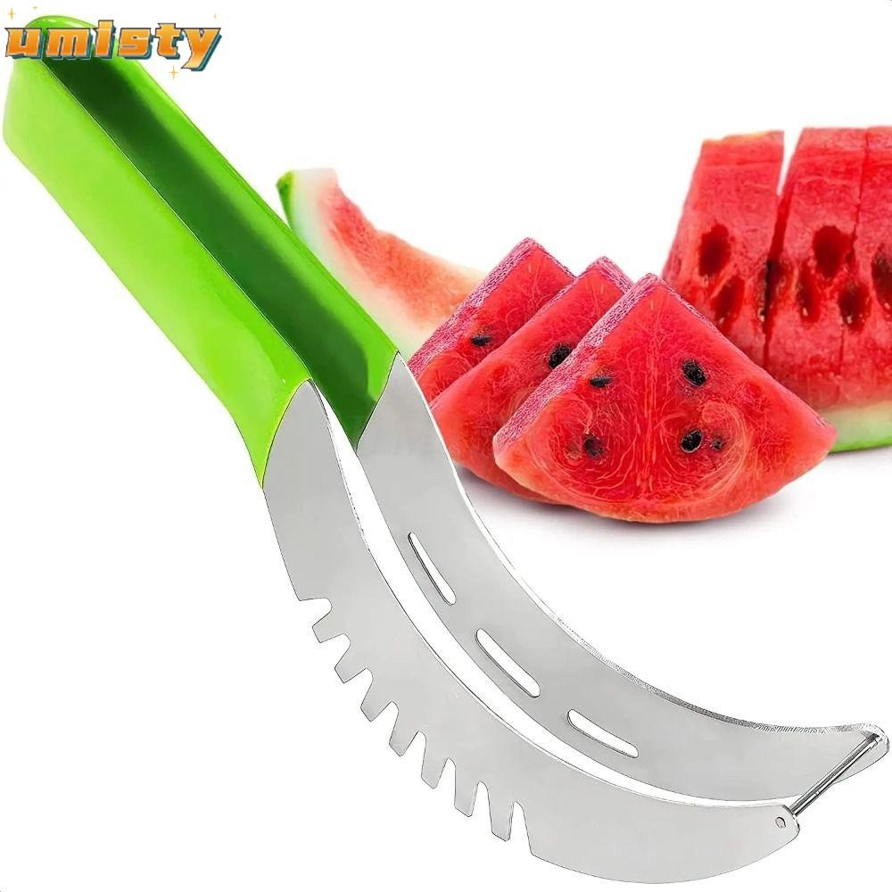 UMISTY Watermelon Slicer, Stainless Steel Cutter Melon Cutter, Quality ...