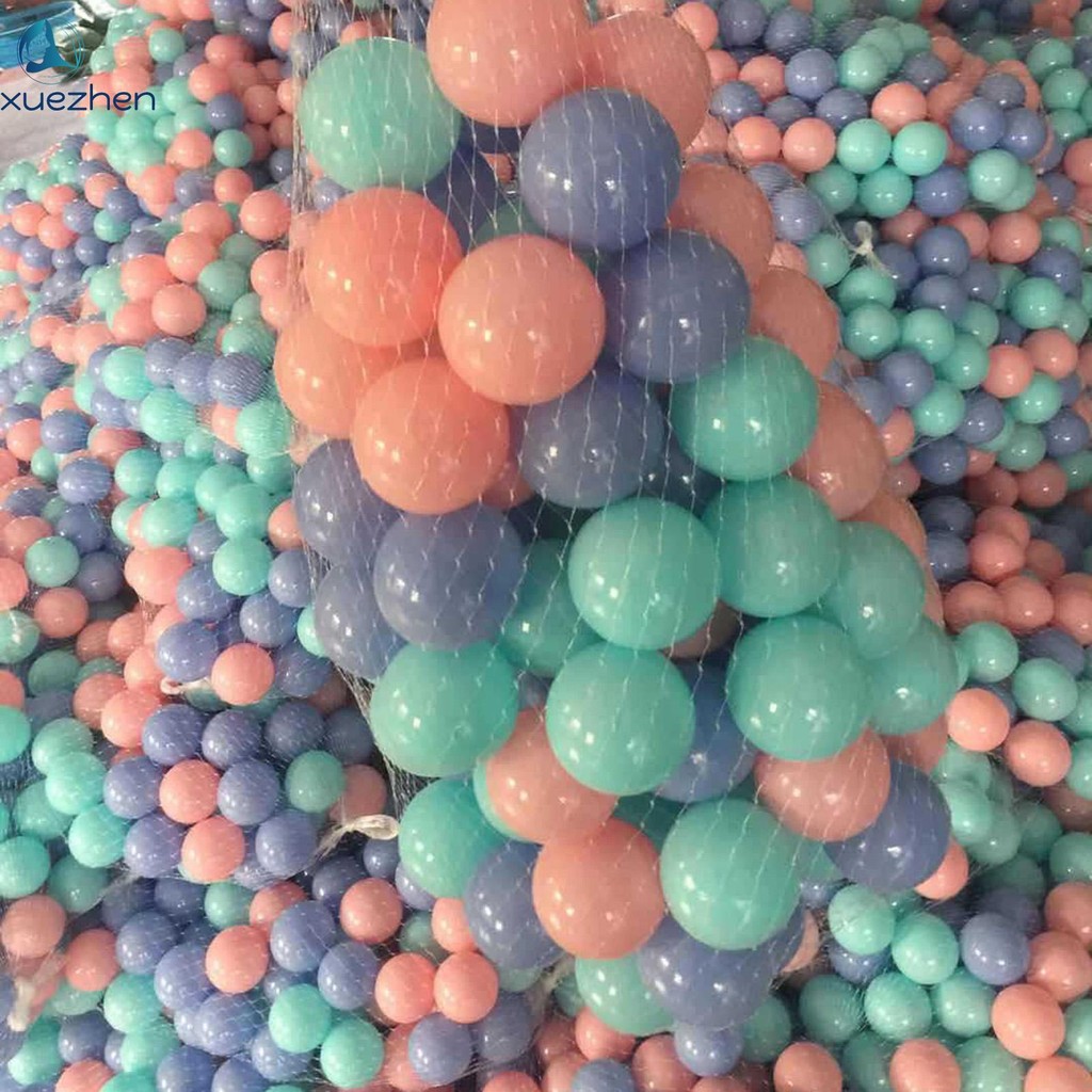 Bright Colors Ocean Balls Plastic Crush Proof Ocean Ball Kids Toy Games ...