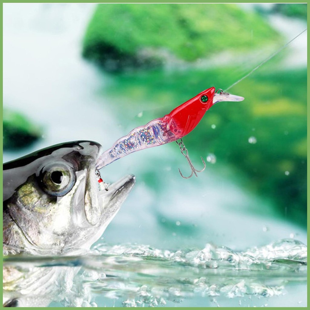 Realistic Fishing Lures Realistic Fake Jig Baits Portable Fishing Gear ...