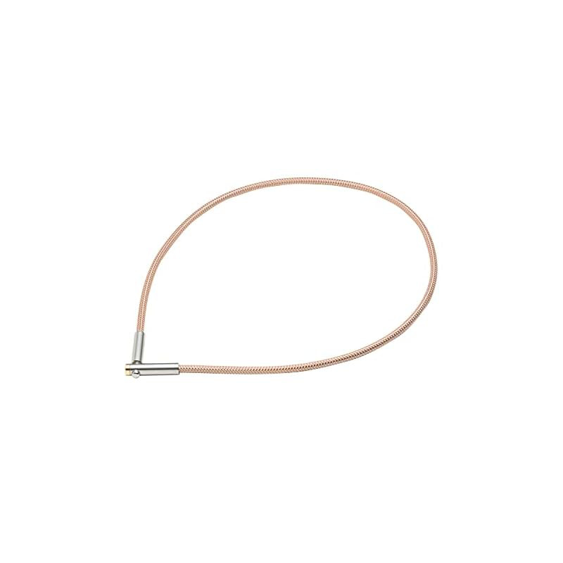 Phiten Necklace RAKUWA Magnetic Titanium Metal Top V Type Rose Gold ...