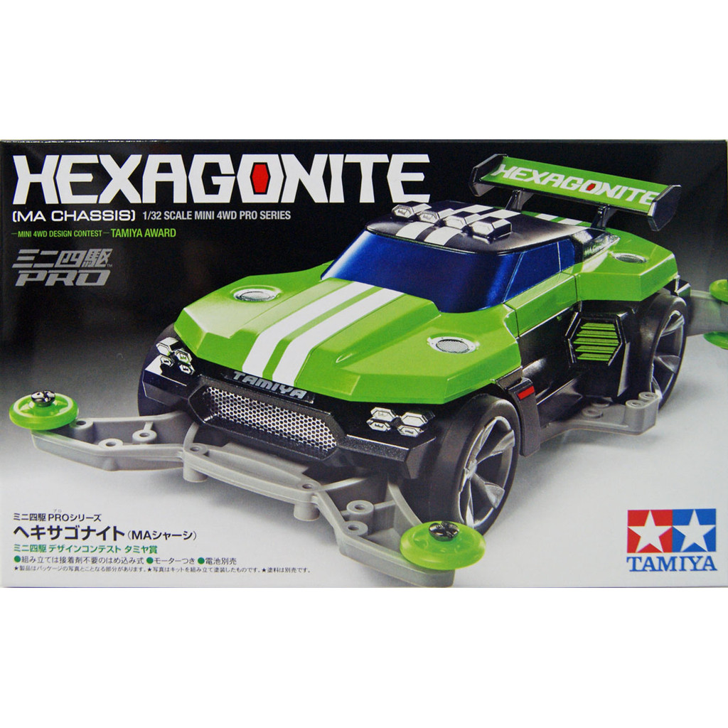 Tamiya 18653 Mini 4WD Hexagonite MA Chassis 1/32 Scale | Shopee Malaysia