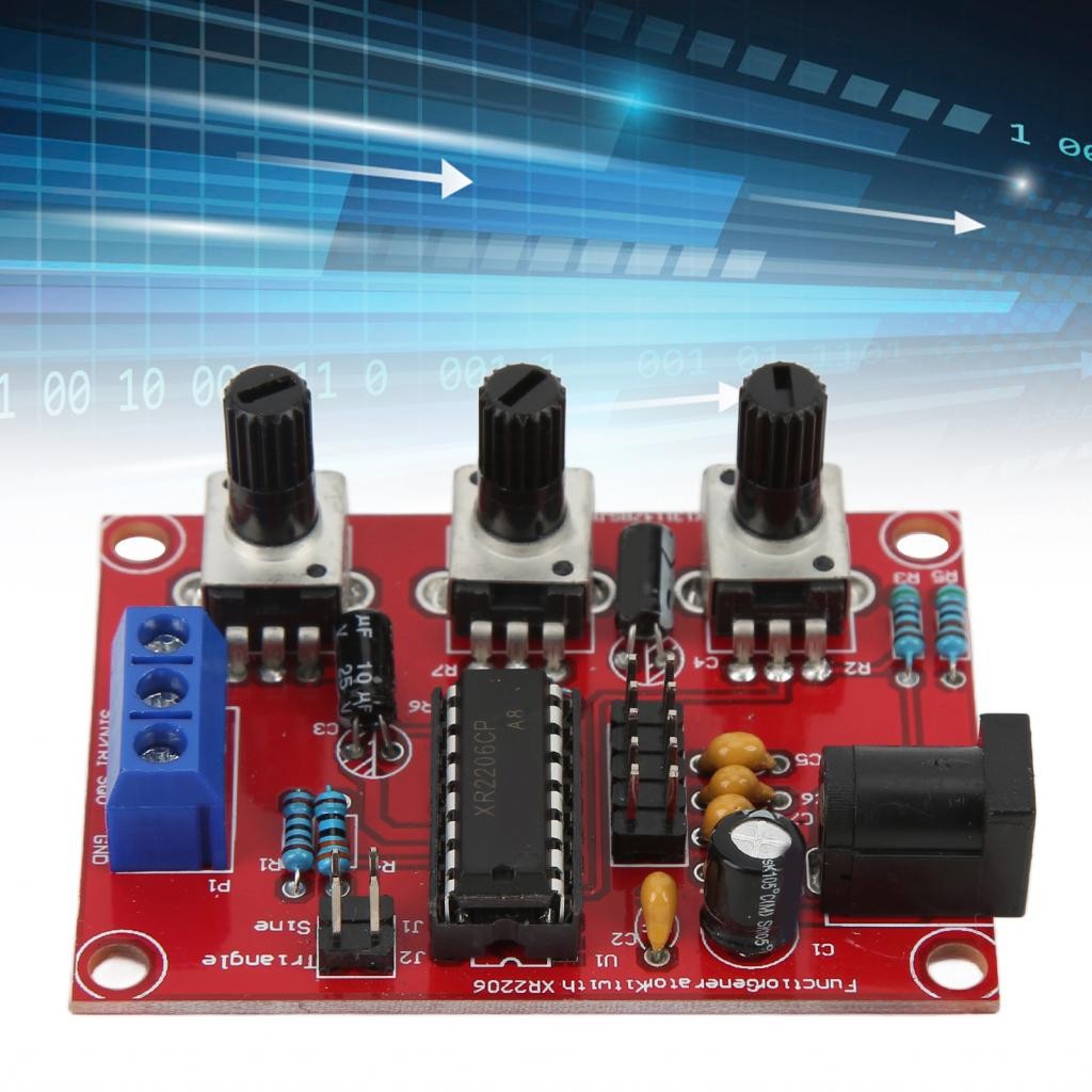 Rrianfo XR2206 Function Generator DIY Kit Adjustable Frequency ...