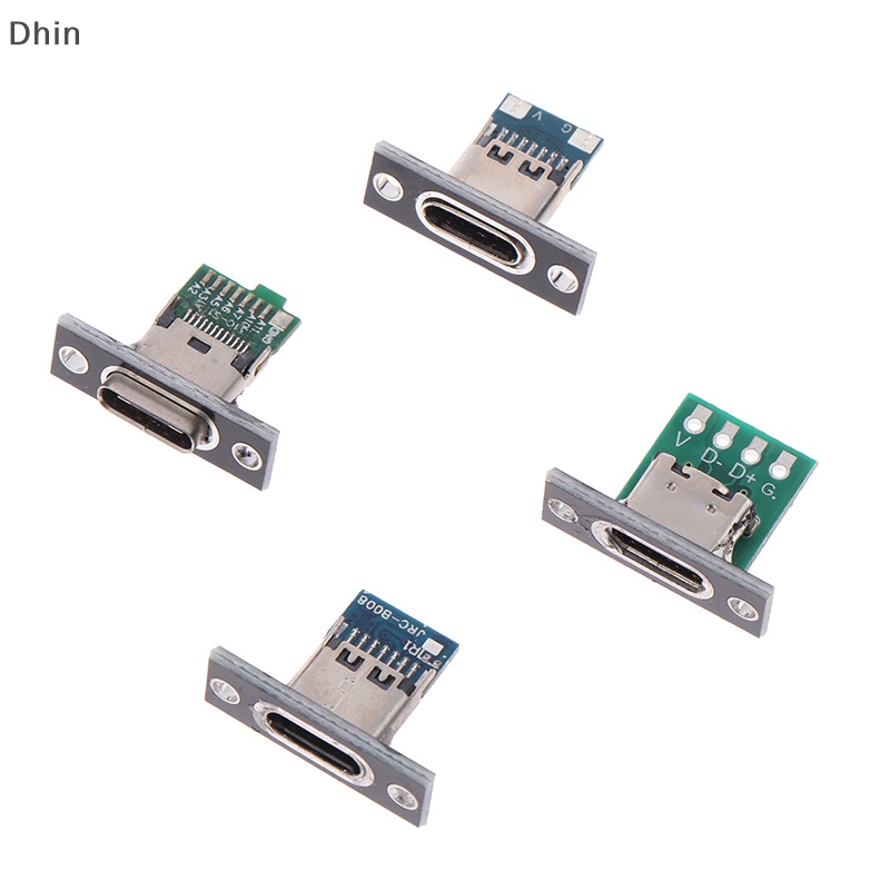 [Dhin] Charging Port USB Type C Socket Connector 2Pin 2P 4P Waterproof ...