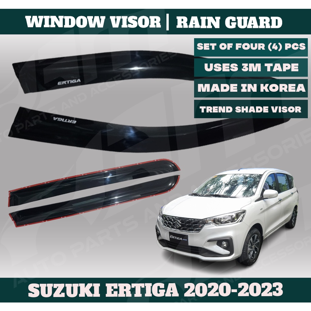 Suzuki Ertiga 2020 2021 2022 2023 Rain Guard Door Visor | Shopee Malaysia