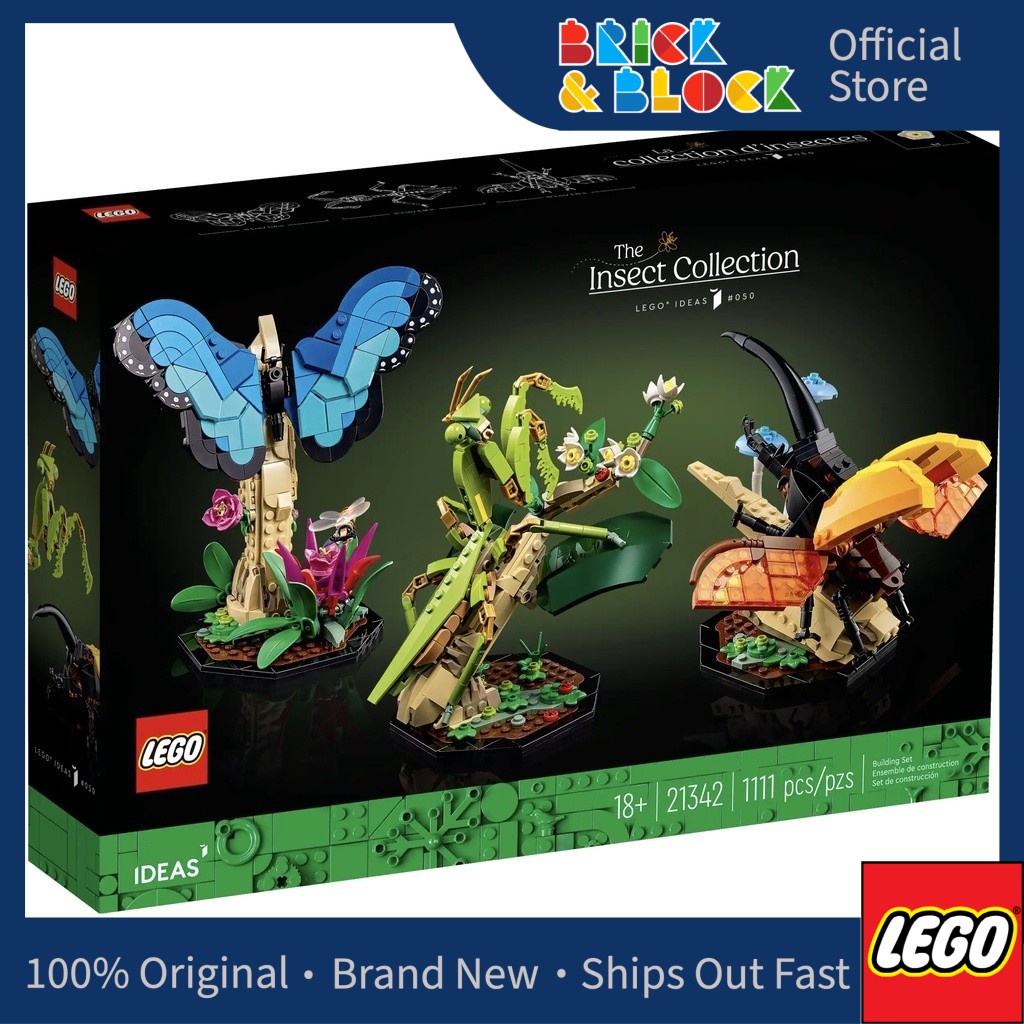 LEGO 21342 The Insect Collection | LEGO Ideas | Koleksi Serangga ...
