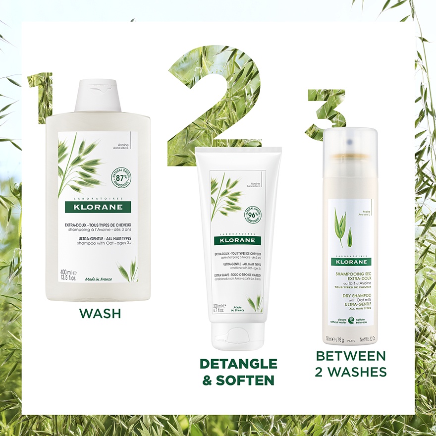 KLORANE Oat Milk Conditioner 200ml (All Hair Types) | Shopee Malaysia