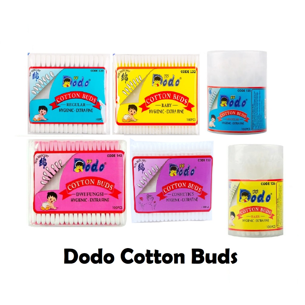 DODO Cotton Buds for Adults and Babies - Cotton Buds Dodo | Kidsneeds ...