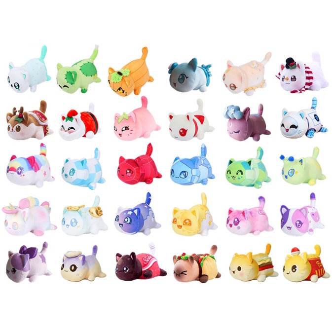 Aphmau Meow Cat Plush Toy Soft Meemeow Plush Donut Cat Sandwich Plush ...