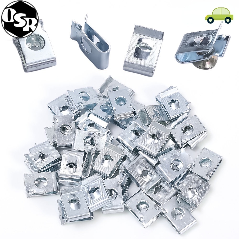 OSR 10 Pcs/lot Durable Silver Stainless Steel Automobile Screw Fastener ...
