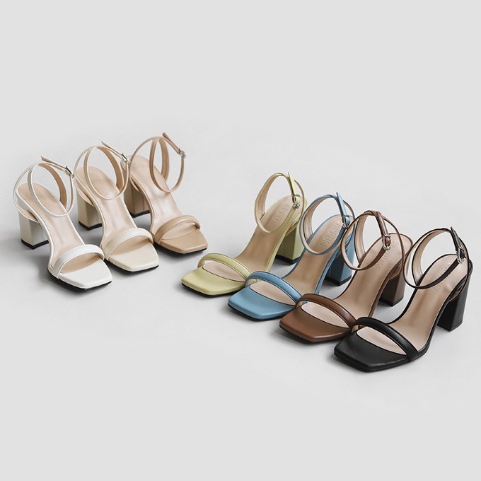 [SAPPUN] Shoeplin Basic Maryjane High heel Sandals (8cm) | Shopee Malaysia