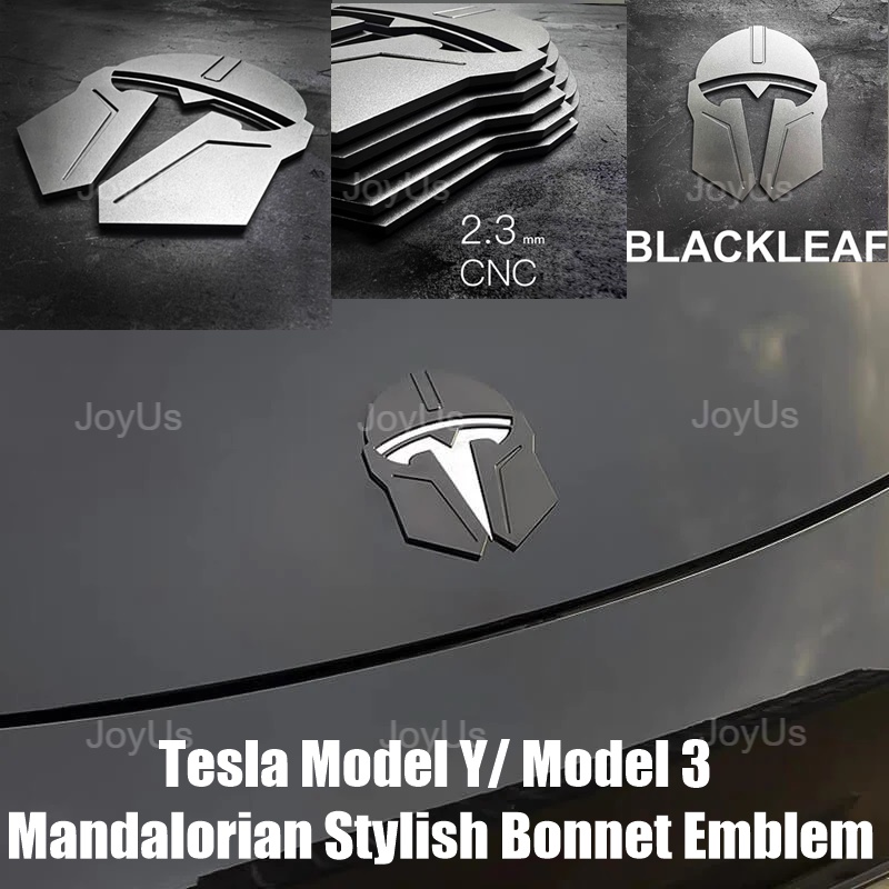 Tesla Model 3 Highland Model Y Model 3 Mandalorian Stylish Bonnet ...