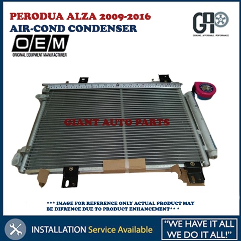 PERODUA ALZA 2009-2016 CAR AIRCOND SYSTEM AIRCOND CONDENSER | Shopee ...