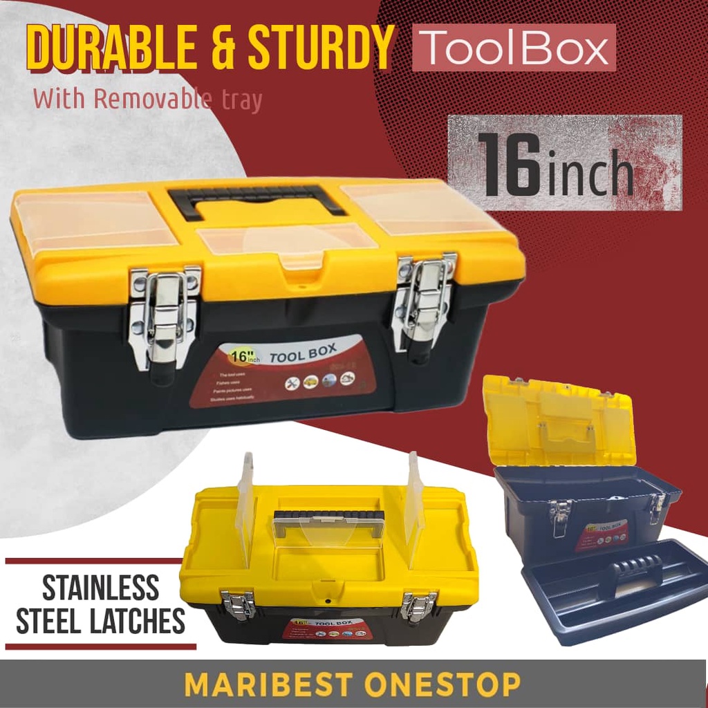 16inch Large Size Tool Box Organizers with Stainless Steel Fasteners ...