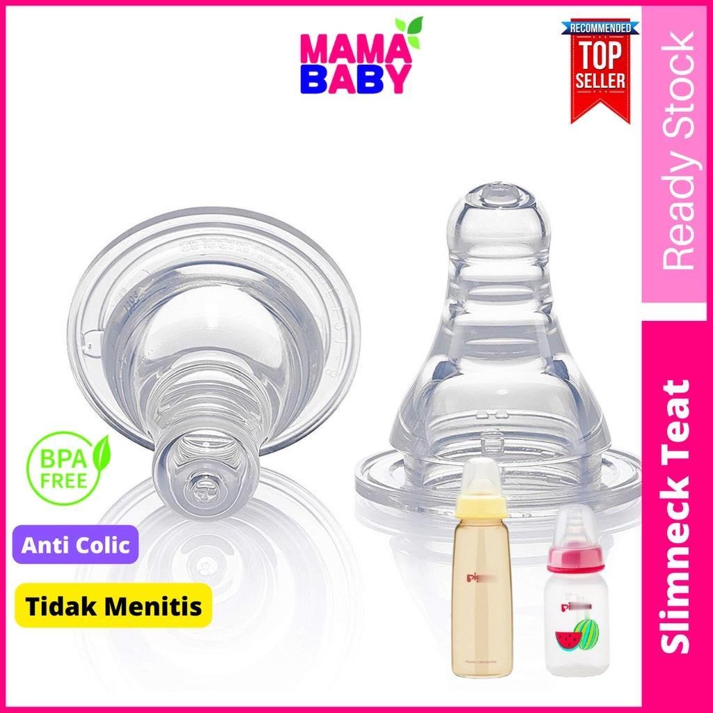 Mamababy Puting susu baby botol susu Newborn bayi slimneck Baby Bottle ...