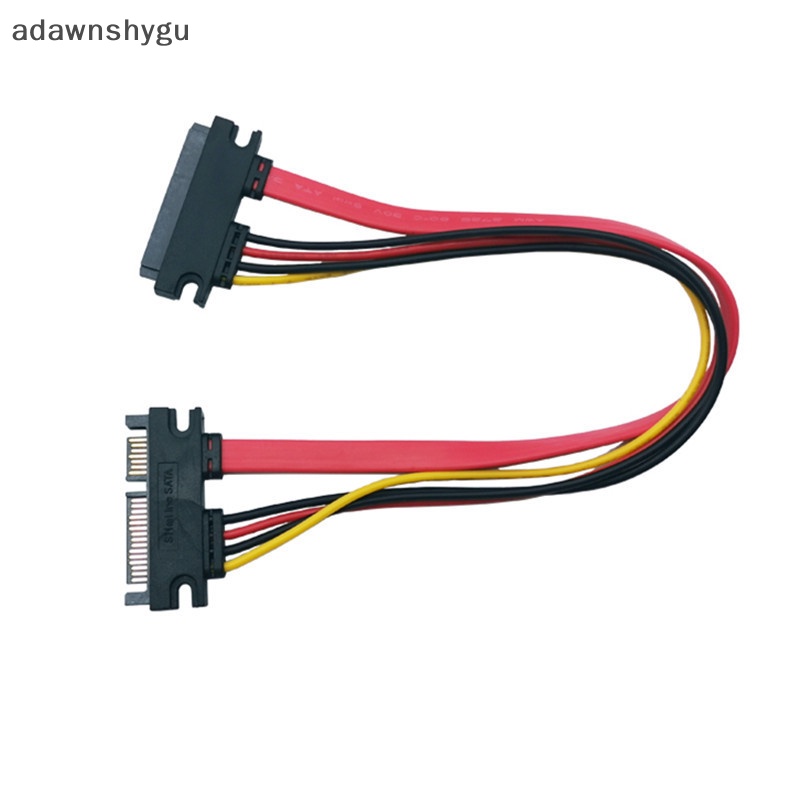 adawnshygu Sata 22 Pin Male To Female Sata Extension Cable SATA 22 Pin ...