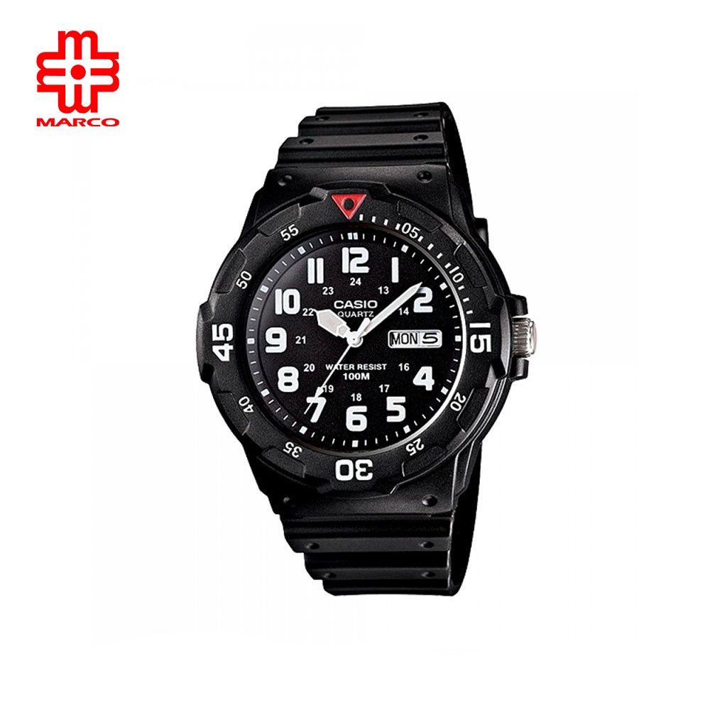 Casio General MRW-200H-1BV Black Resin Band Men Youth Watch | Shopee Malaysia