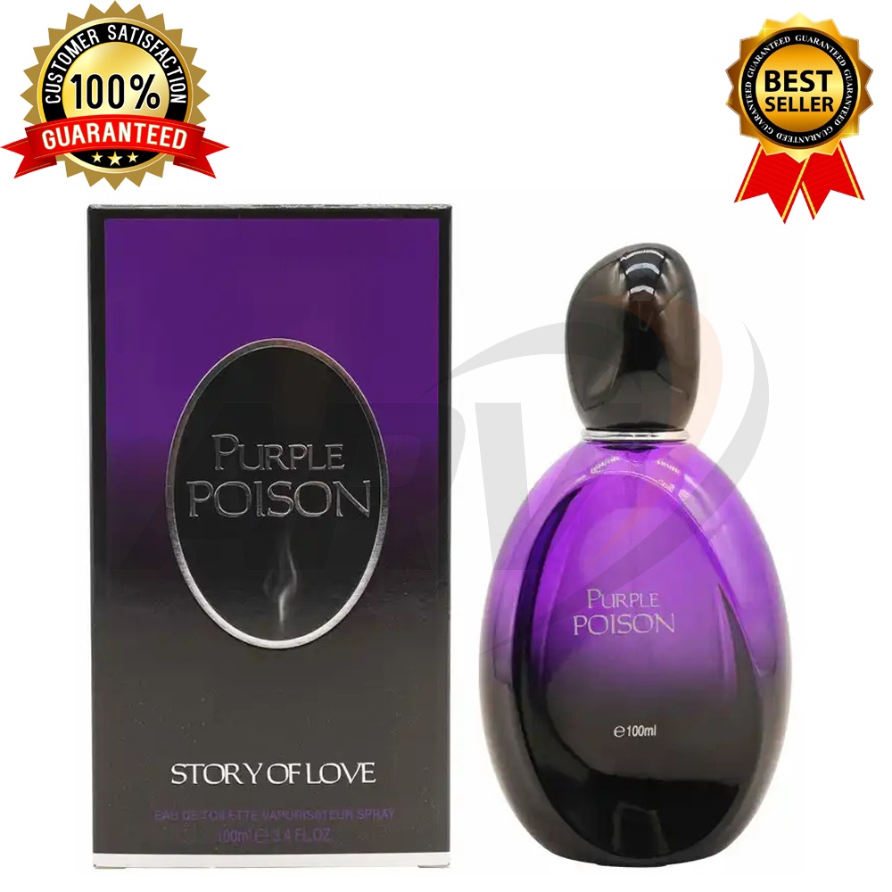 🔥Perfume🔥 Purple Poison EDT Perfume For Women 100Ml | Shopee Malaysia