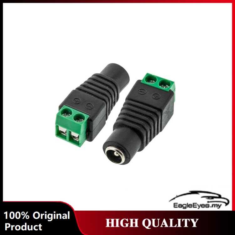 DC Jack Connector Female for CCTV Camera | Shopee Malaysia