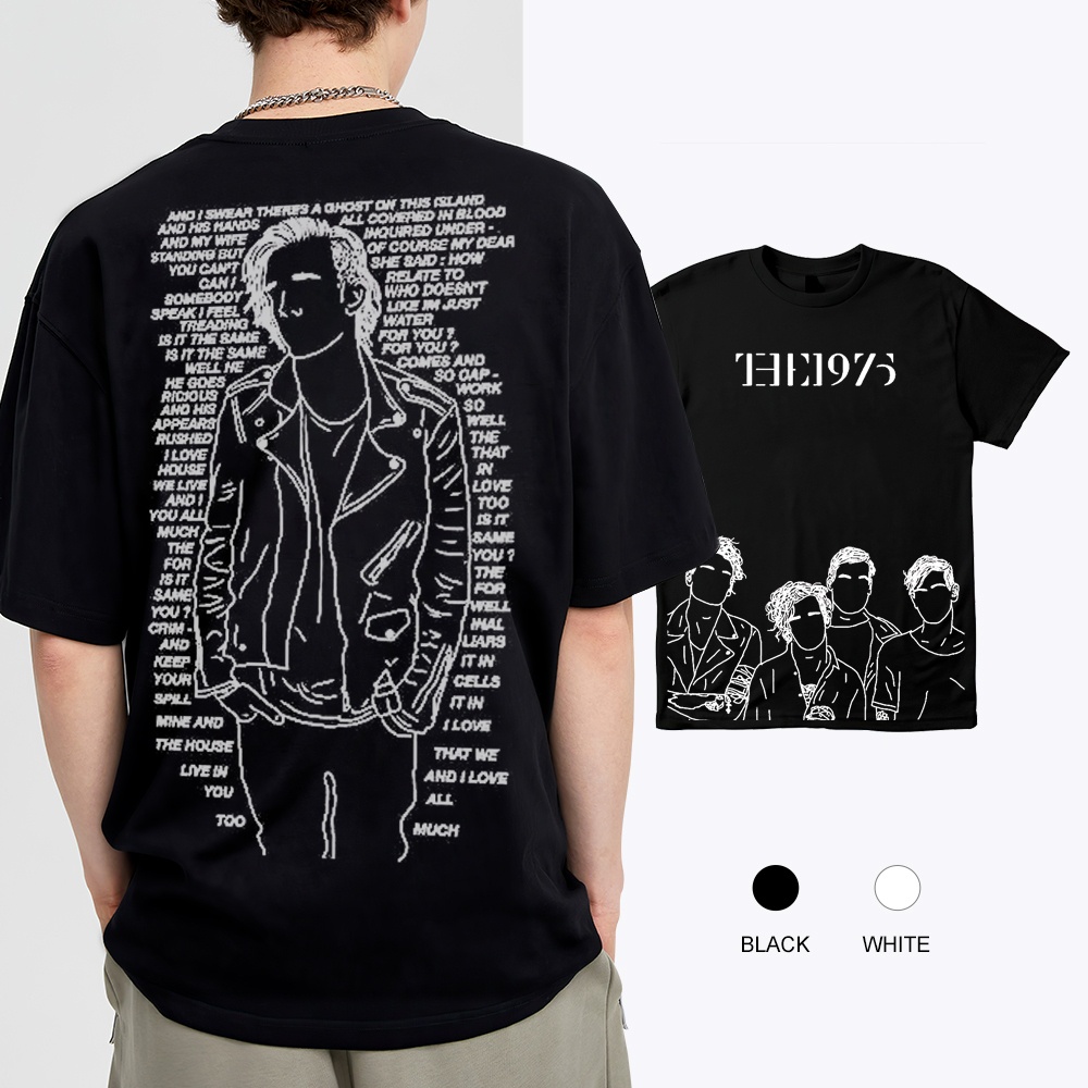 1975 | Band Logo | Basic Printed T-Shirt | 220gms | Premium Cotton T ...