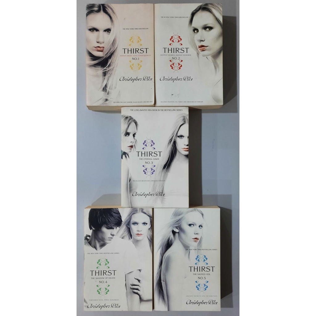 [BnB] Thirst Series by Christopher Pike (Used: Very good) | Shopee Malaysia