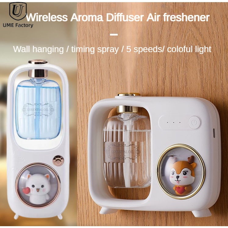 Wireless Automatic Diffuser Aroma Diffuser Air freshener toilet door ...