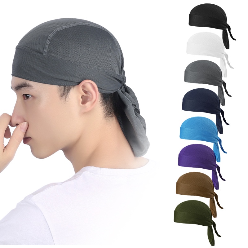Men Women Cycling Pirate Bandana Bicycle Cap Outdoor Sports Cycling Cap ...