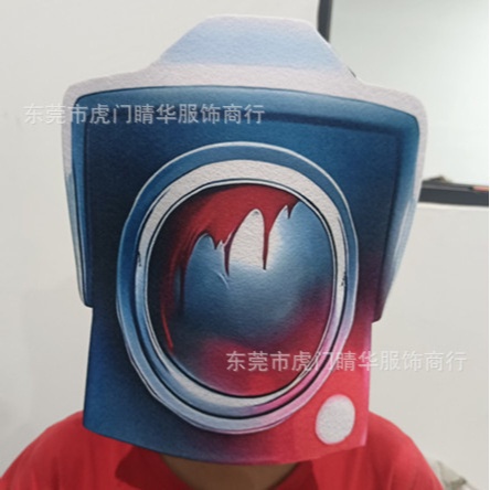 Skibidi Toilet Mask Cosplay CameraMan TV Speaker Man Cap Halloween ...