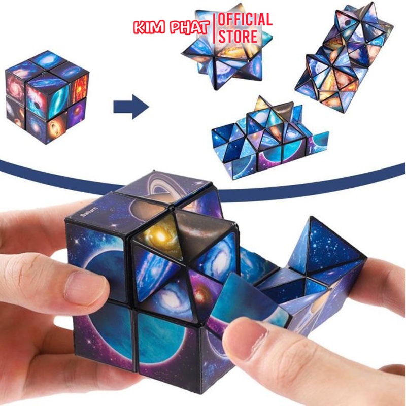 Unique Shape Changing 3D Rubik's Cube Toy for Children MESAUKIDS ...