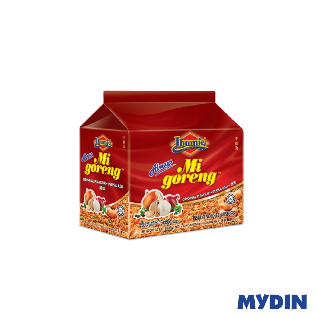 Ibumie Always Instant Noodle Mi Goreng (5 x 80g) | Shopee Malaysia