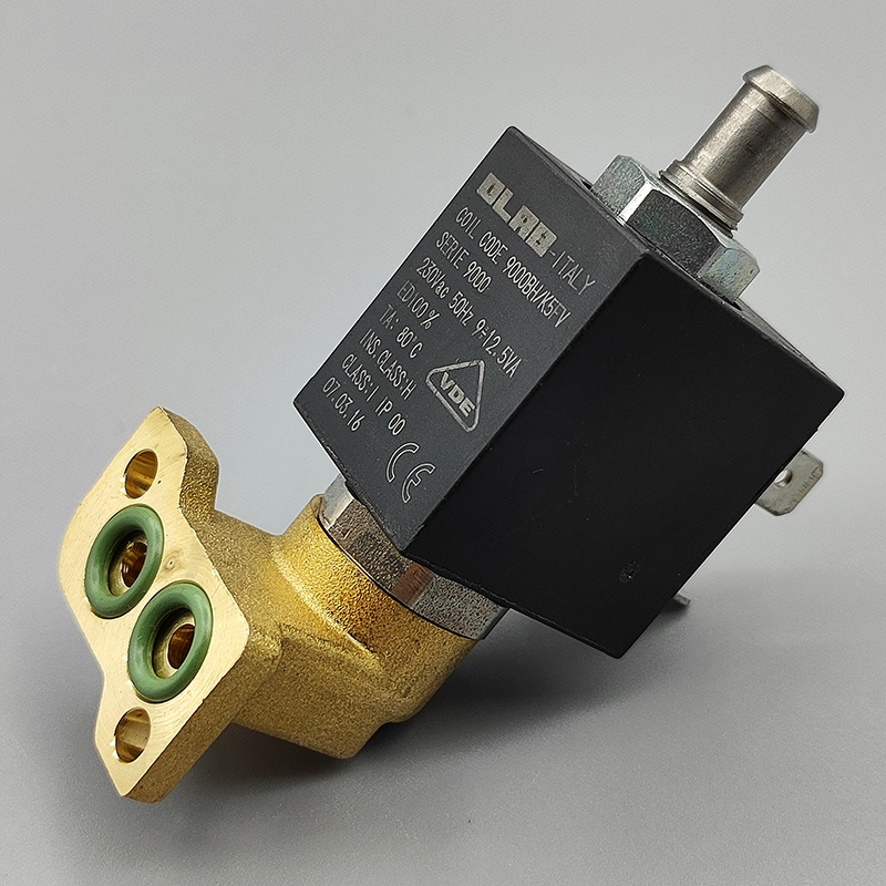 HKLHDZ QSJZHY OLAB Normally Closed 2-Position 3-Way Electric Brass Solenoid Valve 9000BH AC 220V ...