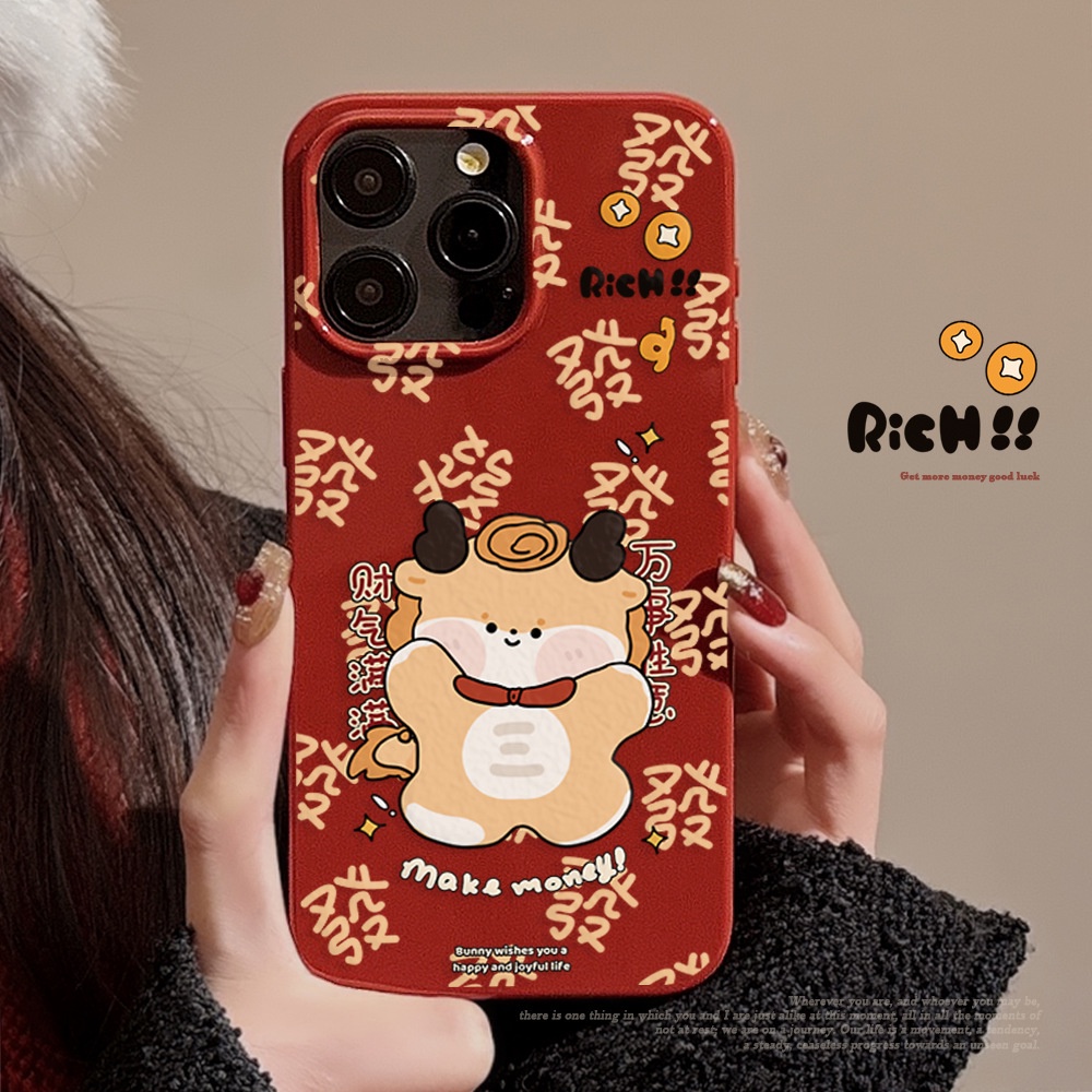 Chinese New Year 2024 Cute Rich Dragon Cartoon Silicone Case For Iphone ...