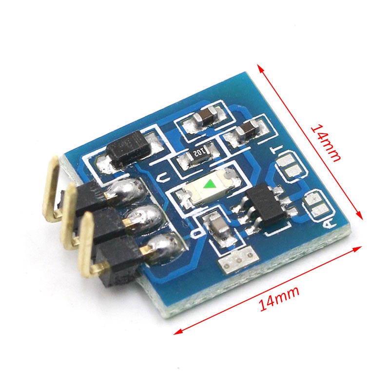 TTP223 12V 1-Channel Touch Relay Module Capacitive Touch Key Switch ...