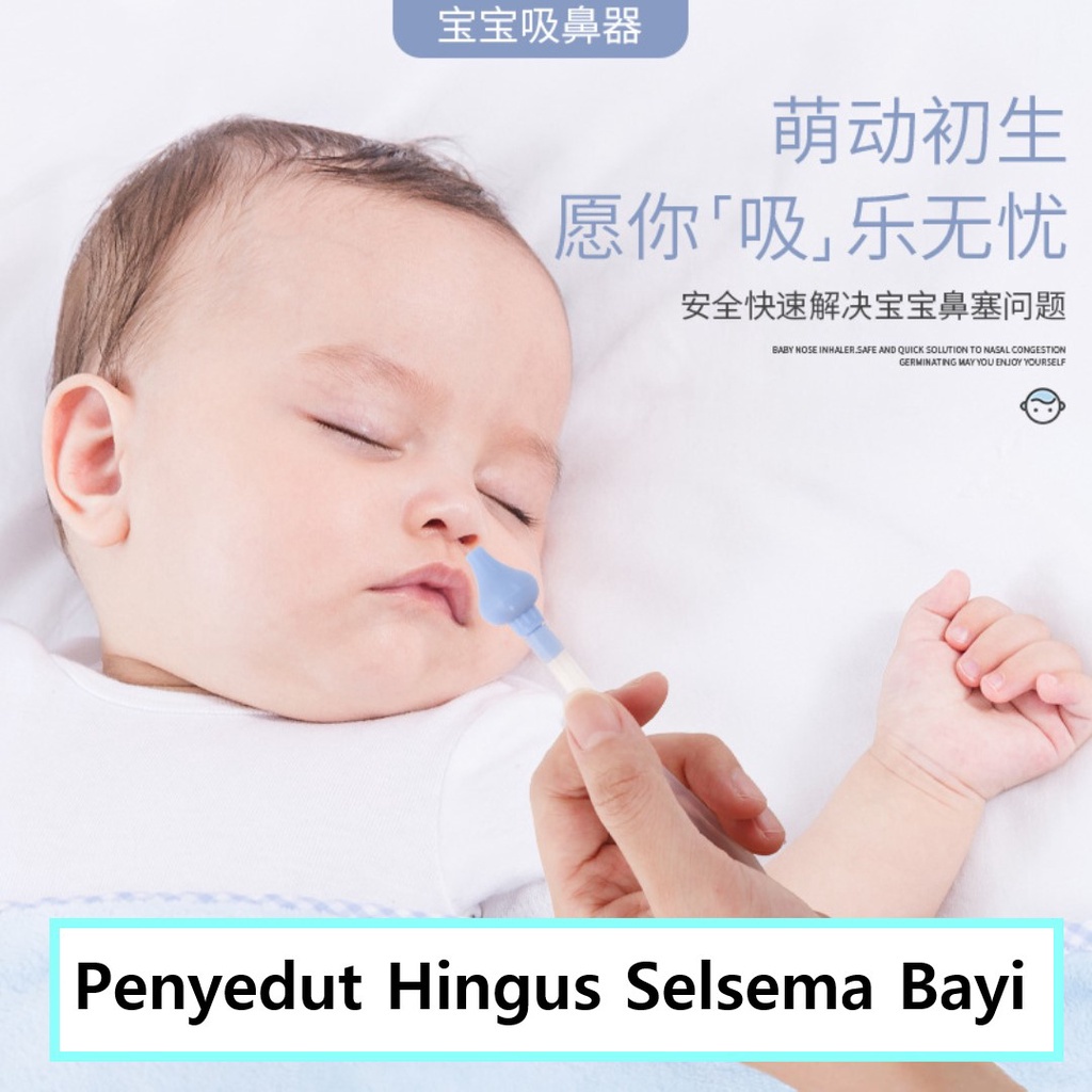 Penyedut Hingus Selsema Bayi Buang Sedut Kahak Hingus Baby Infant Nasal ...