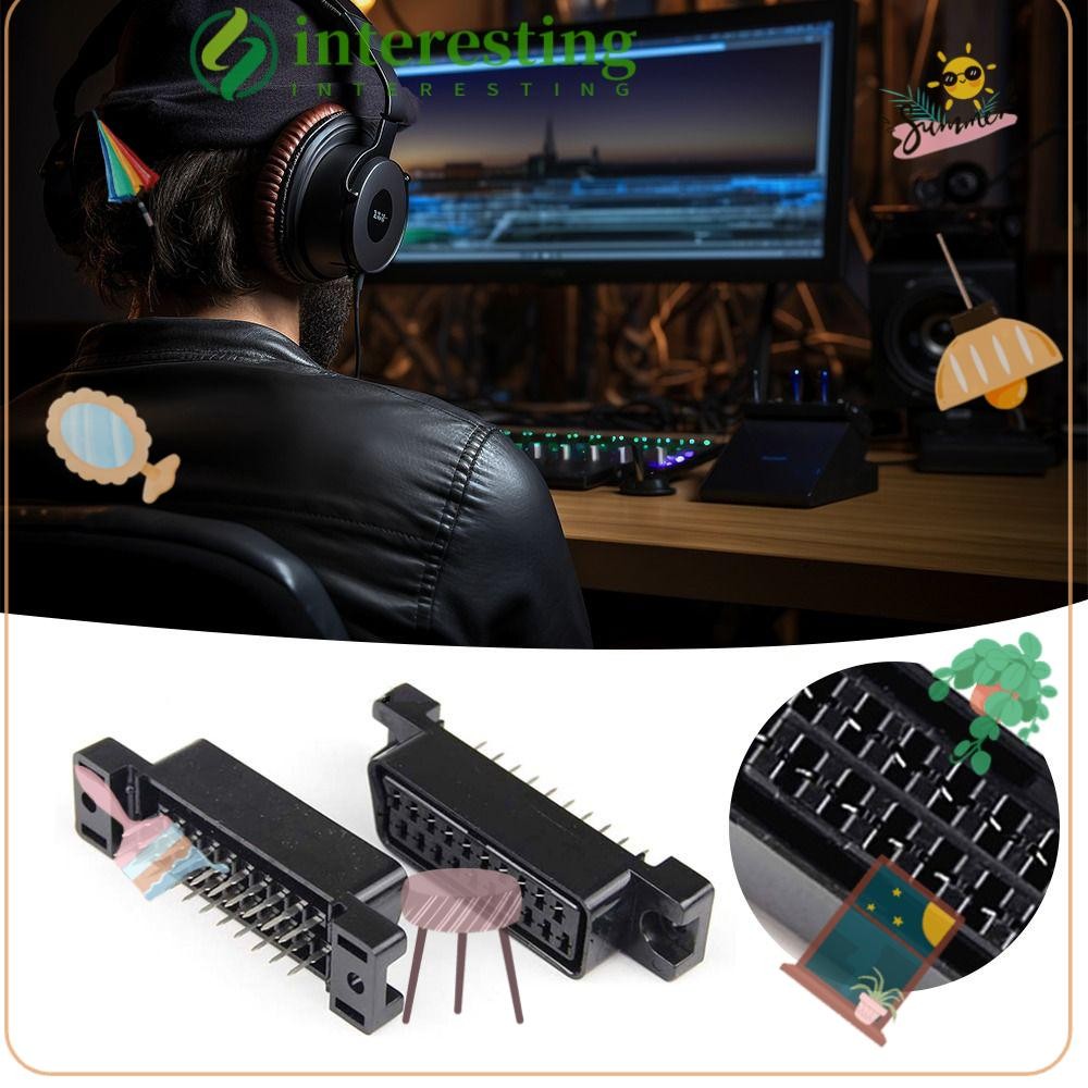 INTERESTING SCART Socket, Female Slot CS Type 21 PINS Jack, 21 PIN ...
