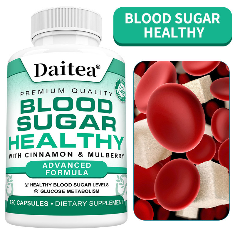 Daitea Blood Sugar Health Dietary Supplement, Supports Healthy Blood ...