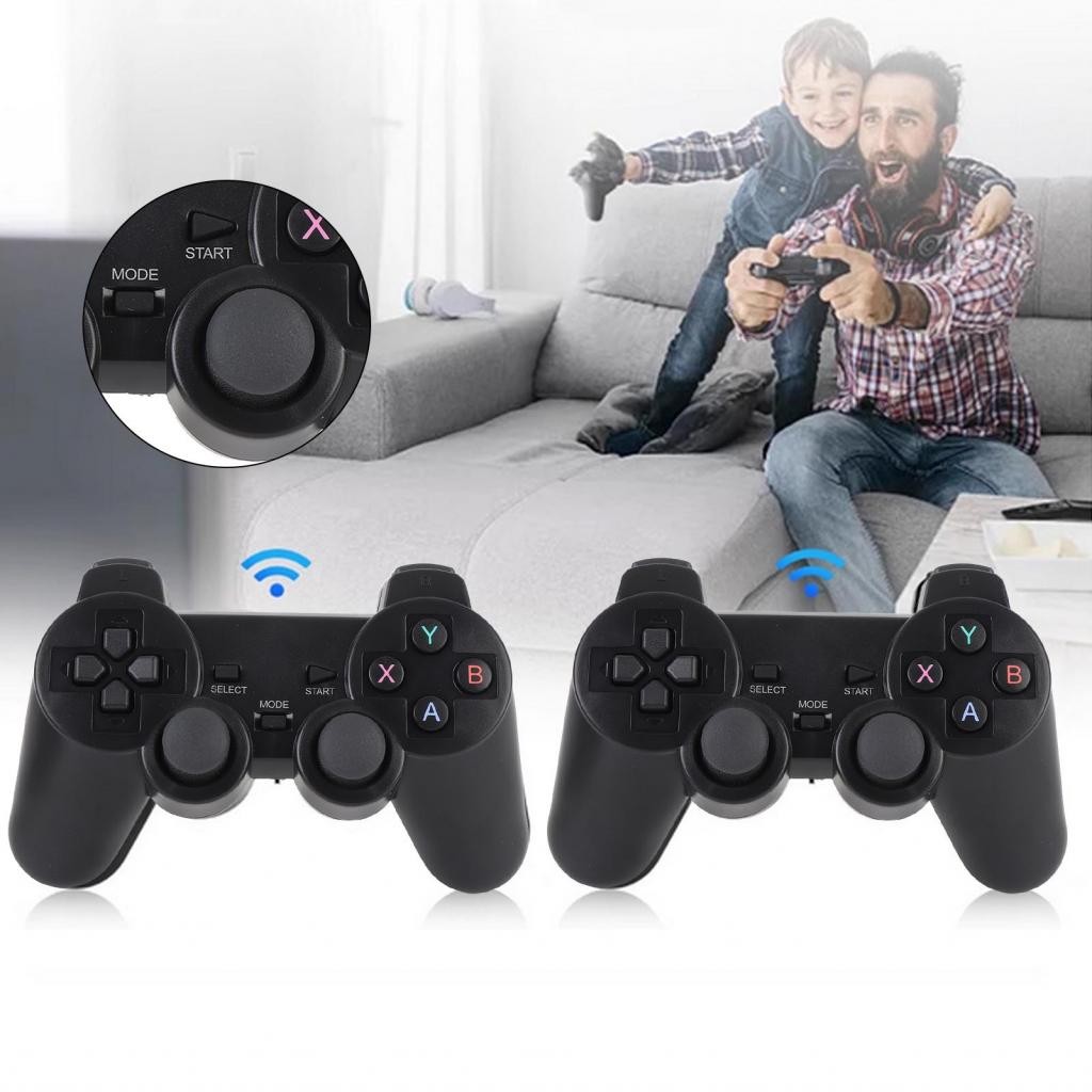 Bamaxis Video Game Controller 4K Retro Console Versatile Plug and Play ...