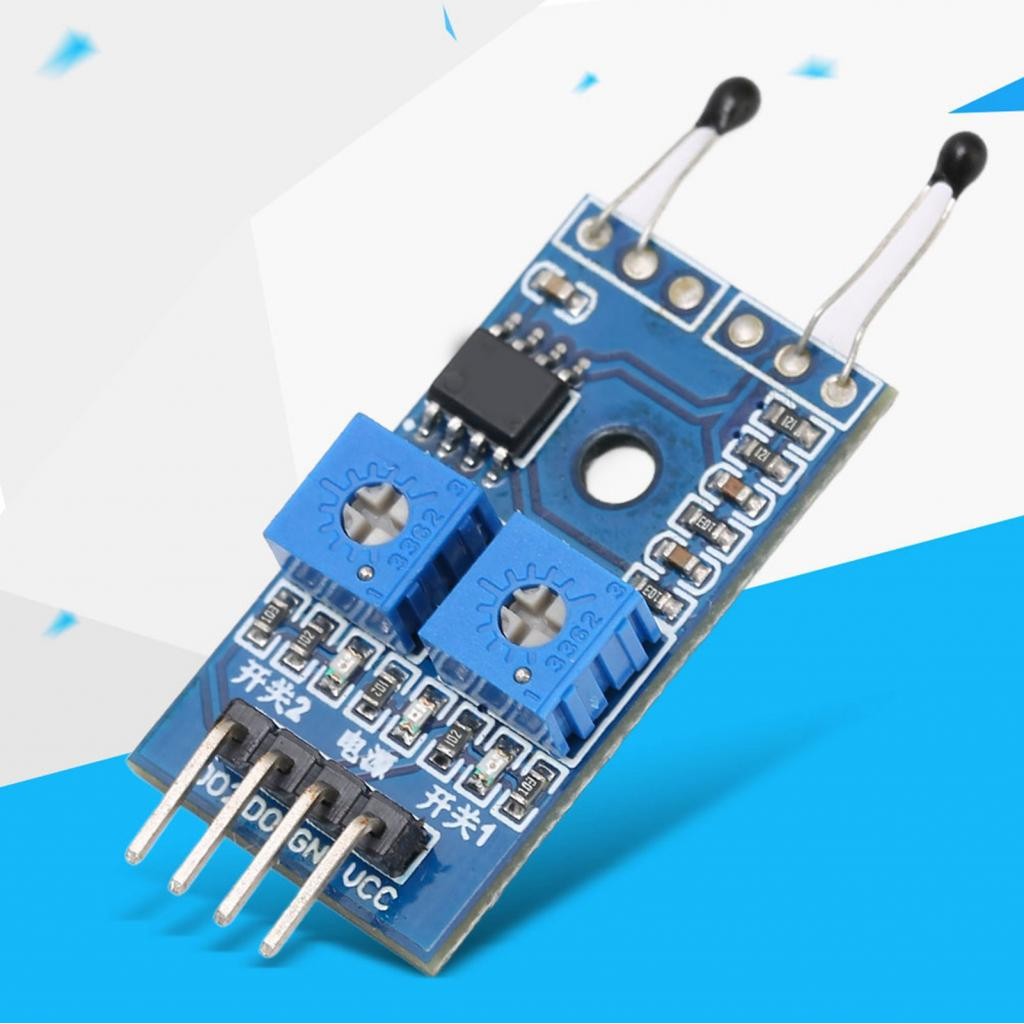 Soxii Thermal Sensor Module ABS 2 Channel Temperature Control Circuit ...