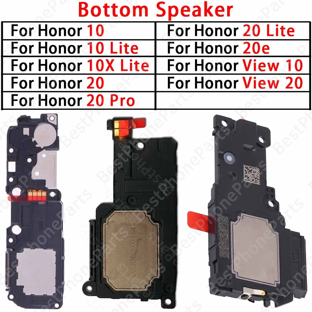 Original LoudSpeaker For Huawei Honor 10 10X 20 20E Lite Pro View10 V10 ...